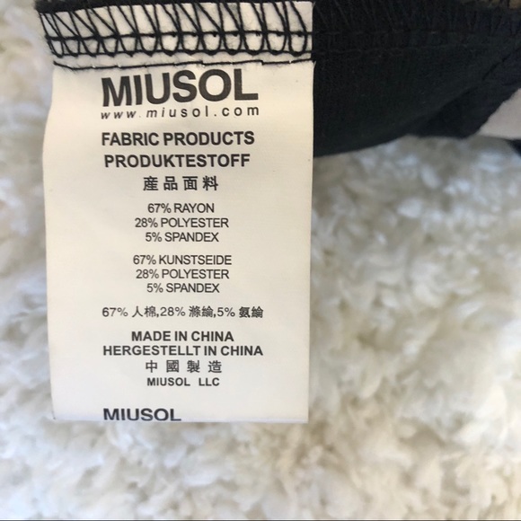 Miusol | Dresses | Miusol Side Zip Stretch Dress Size Small | Poshmark